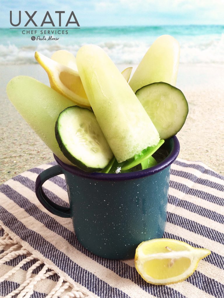 Summer detox popsicles - UXATA Private Chef Services Playa del Carmen ...