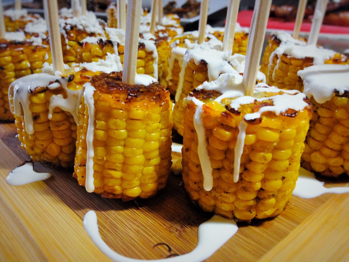 Roasted corns on the cob - UXATA Private Chef Services Playa del Carmen ...